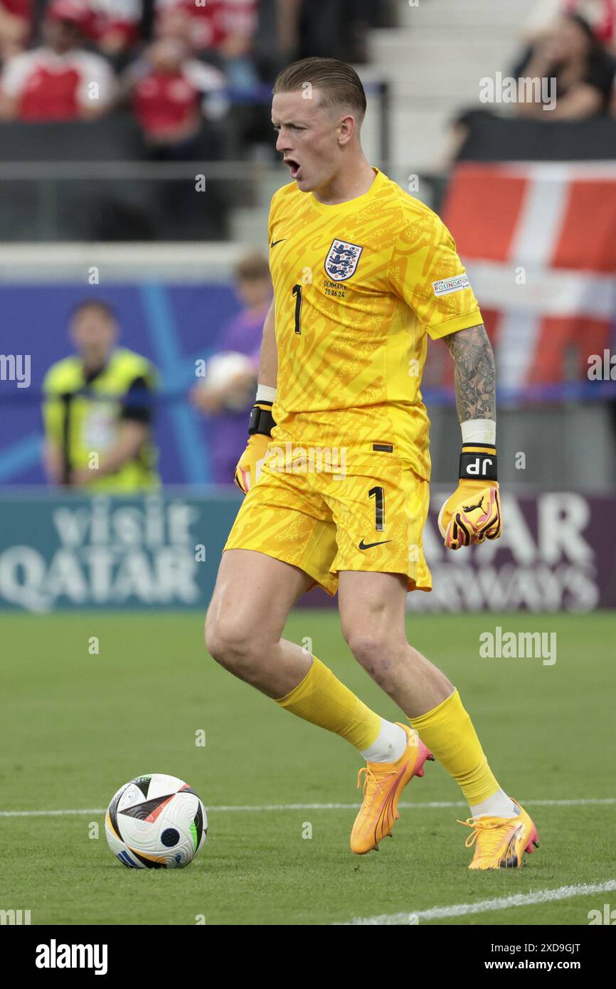 England goalkeeper Jordan Pickford during the UEFA Euro 2024, Group C ...