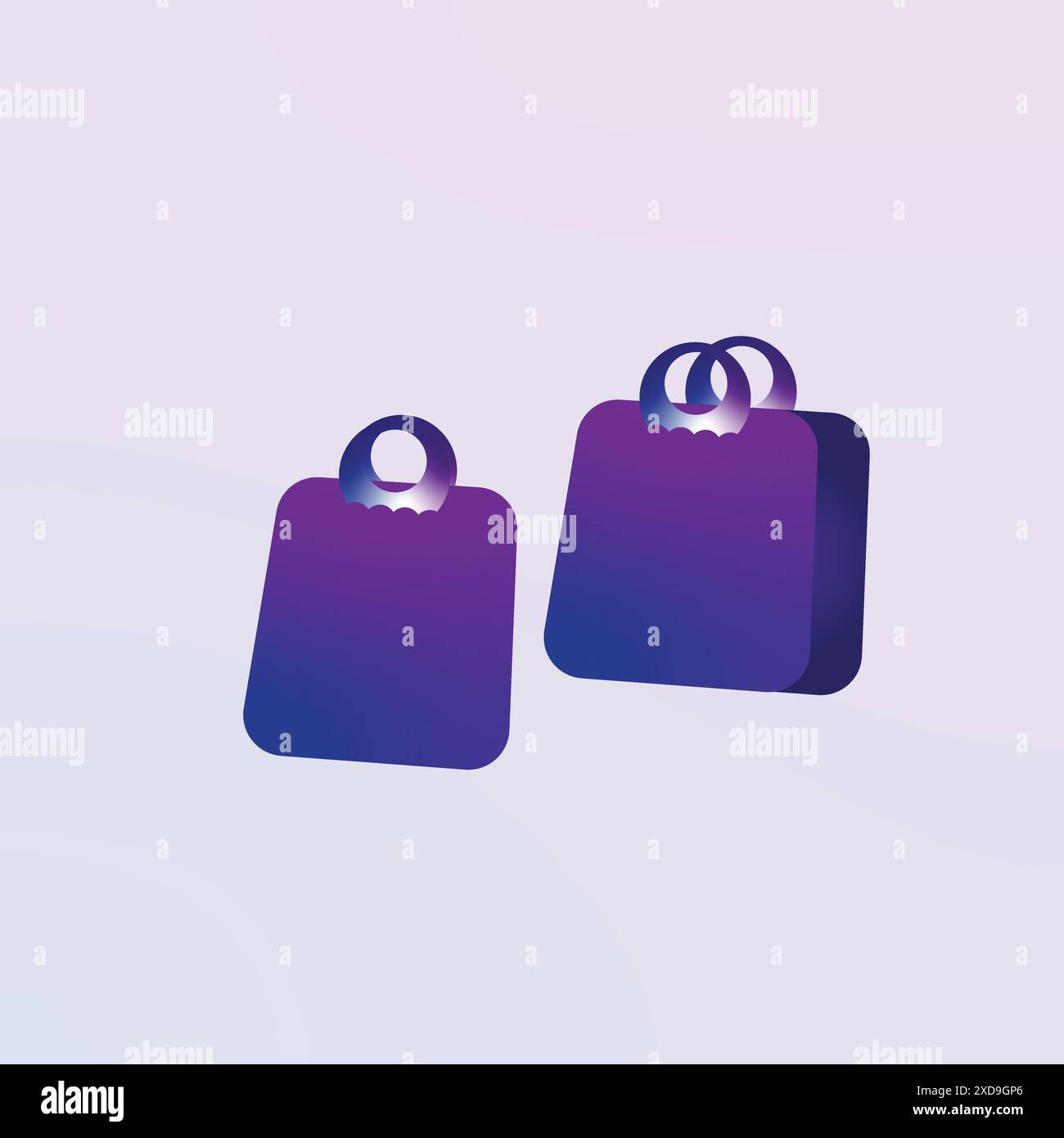 Realistic colorful shopping bags vector illustration Stock Vector Image ...