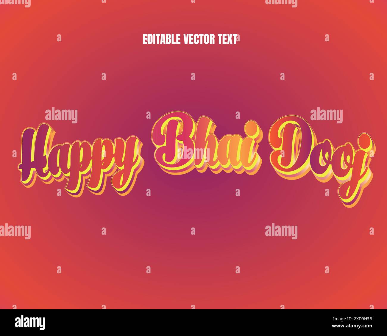 Editable vector text effect Stock Vector Image & Art - Alamy