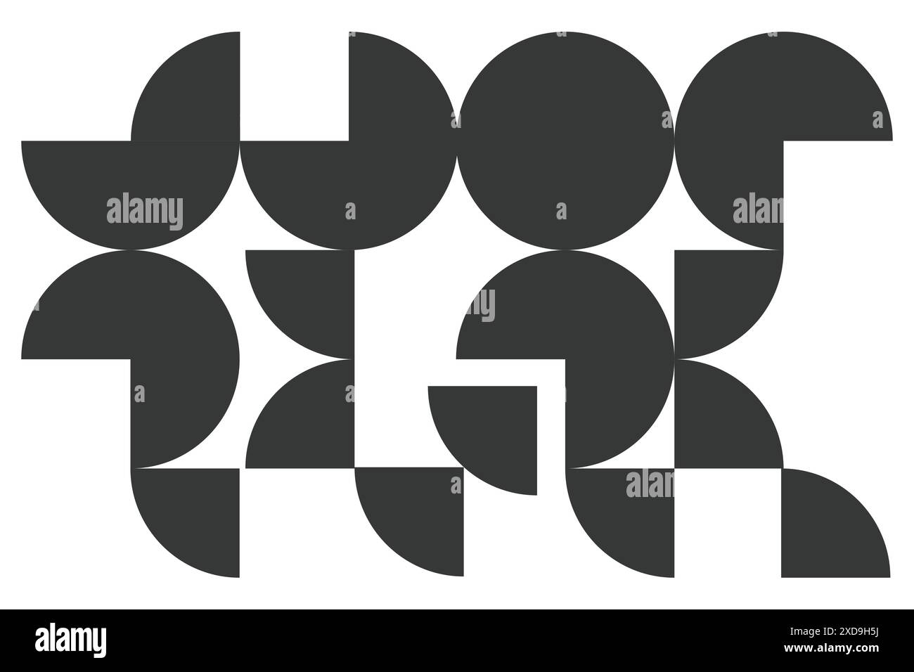 Gradient geometric pattern Black and White Stock Photos & Images - Alamy