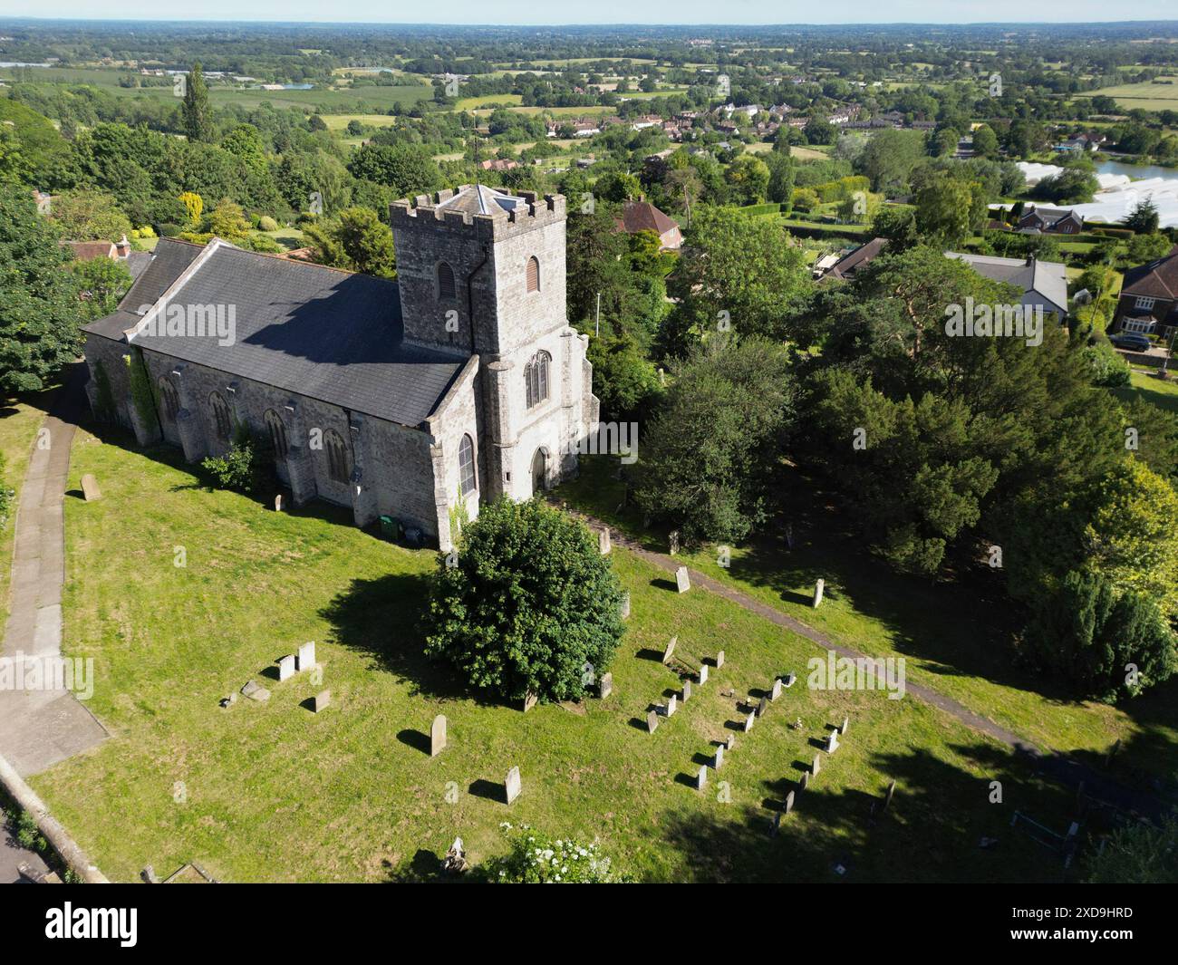 St Mary's Church, Sutton Valence, near Maidstone - and the Weald of ...