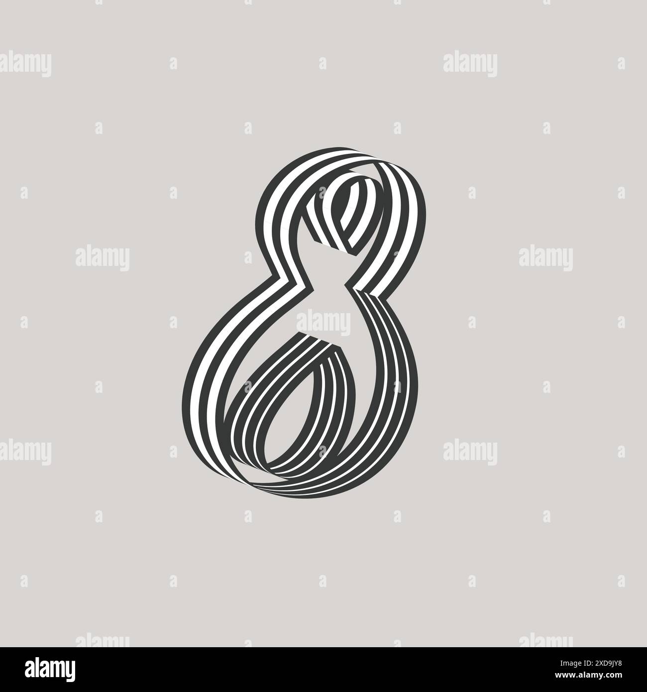math numbers vector text effect Stock Vector Image & Art - Alamy