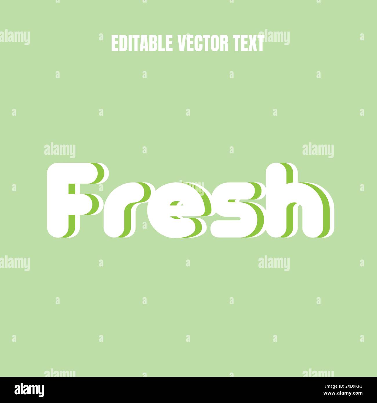 Editable vector text effect Stock Vector Image & Art - Alamy