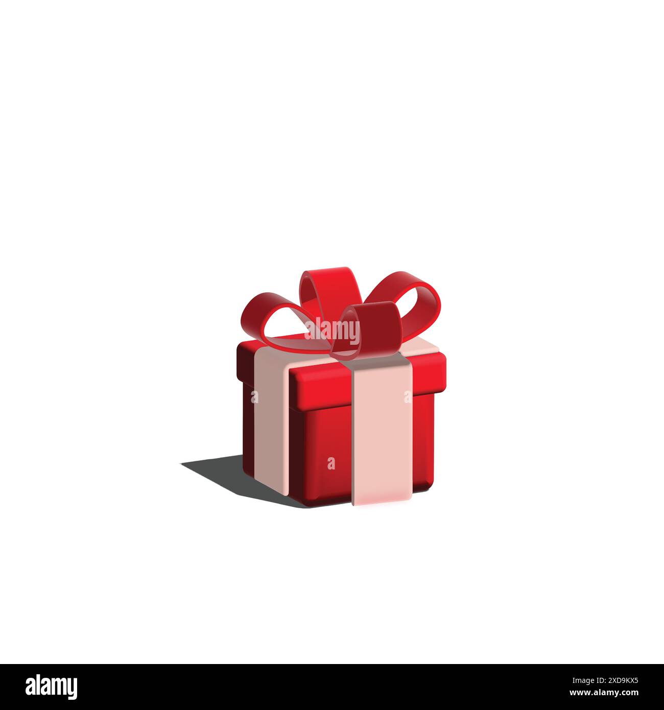 3d red gift boxes Stock Vector Images - Alamy