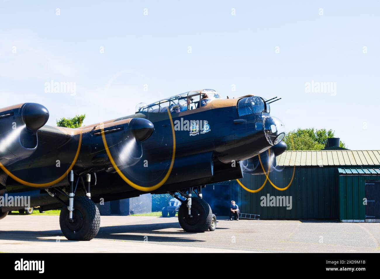 Royal Air Force Avro Lancaster Mk7, Just Jane, NX611 at RAF East Kirkby ...