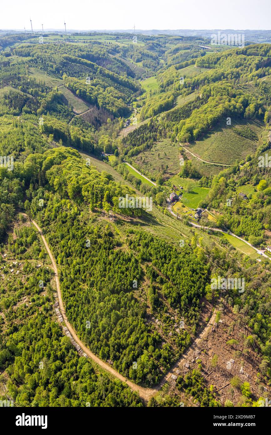 Nimmertal hilly landscape hi-res stock photography and images - Alamy