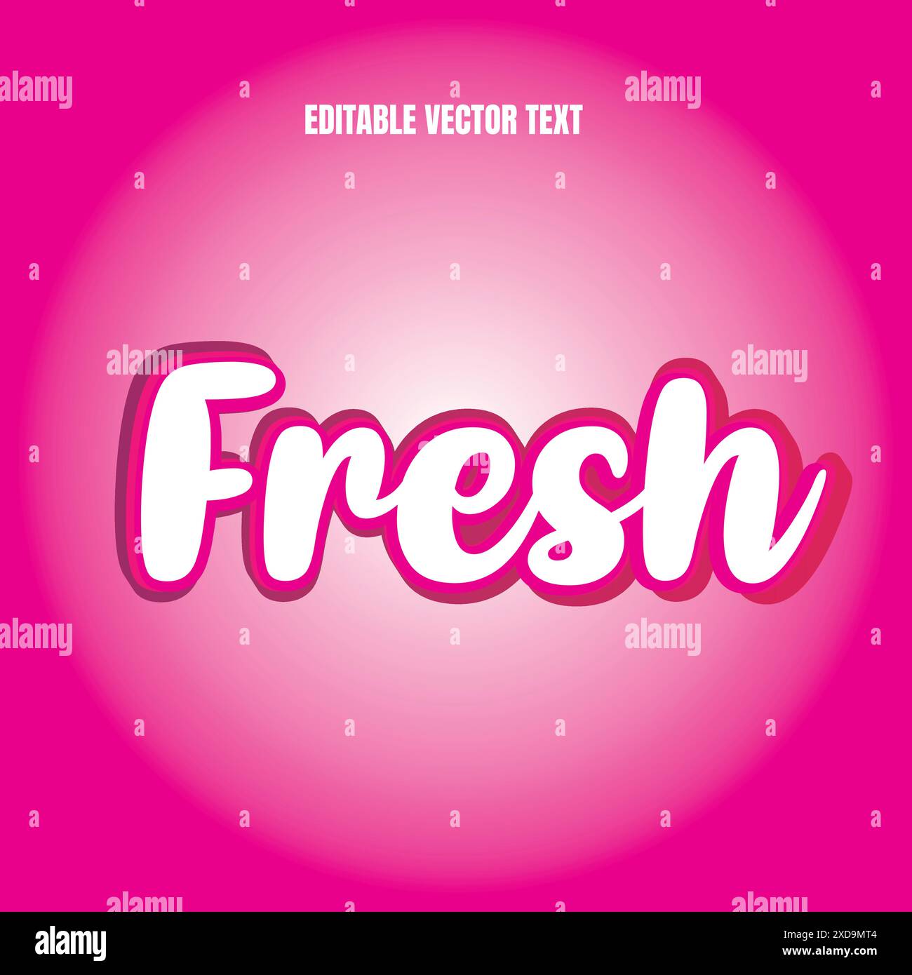 Editable vector text effect Stock Vector Image & Art - Alamy