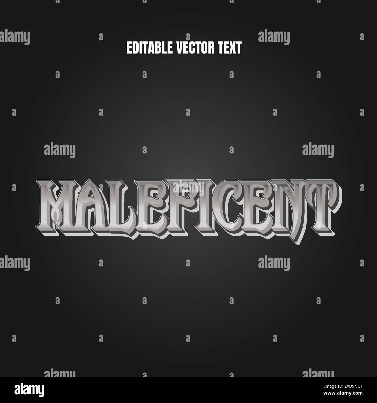 Editable vector text effect Stock Vector Image & Art - Alamy