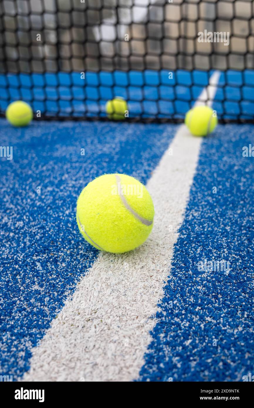 Sports field tennis paddle court hi-res stock photography and images ...