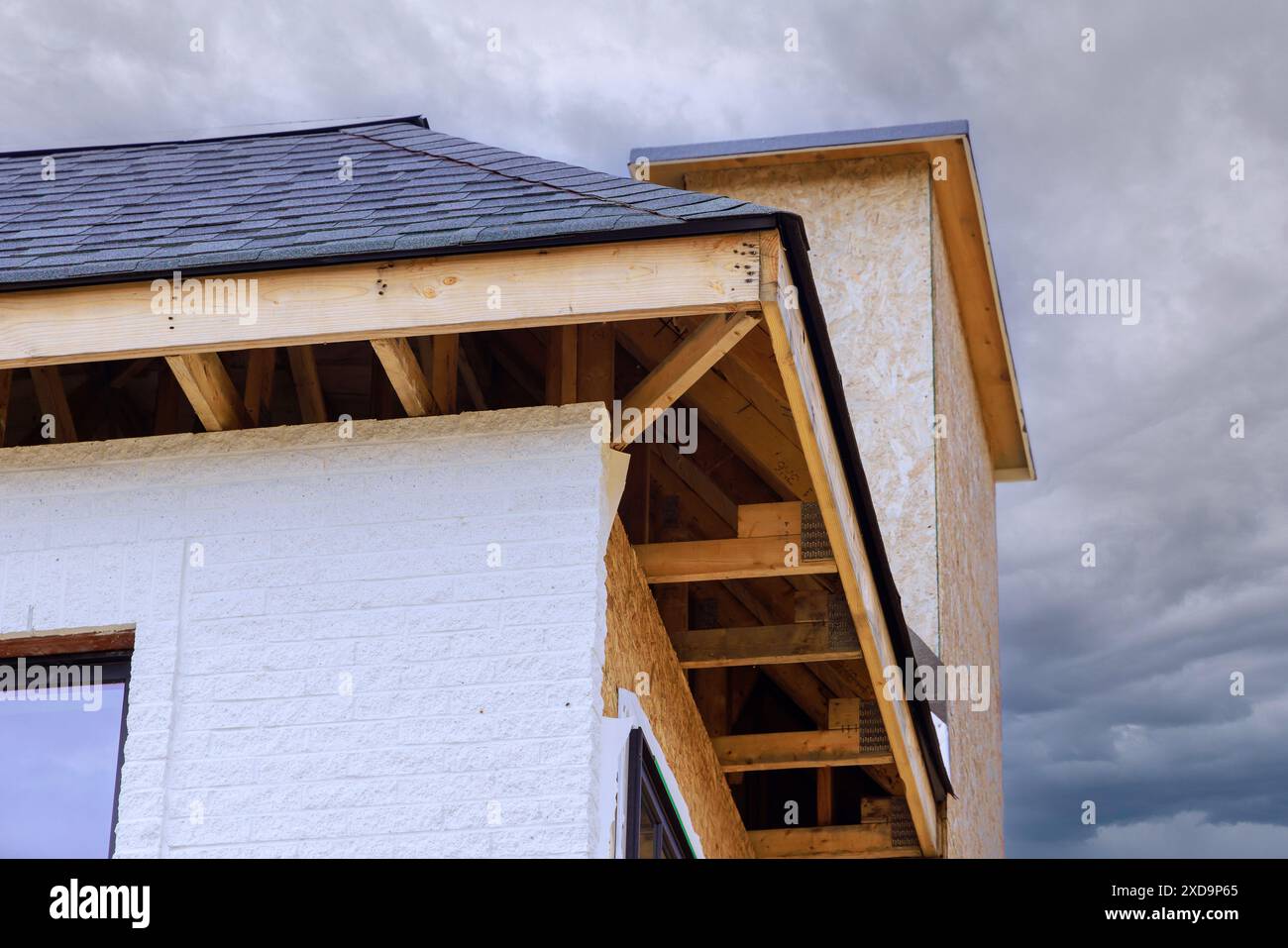 Soffit Construction Details DL188 Timber Slider Doors With Brick