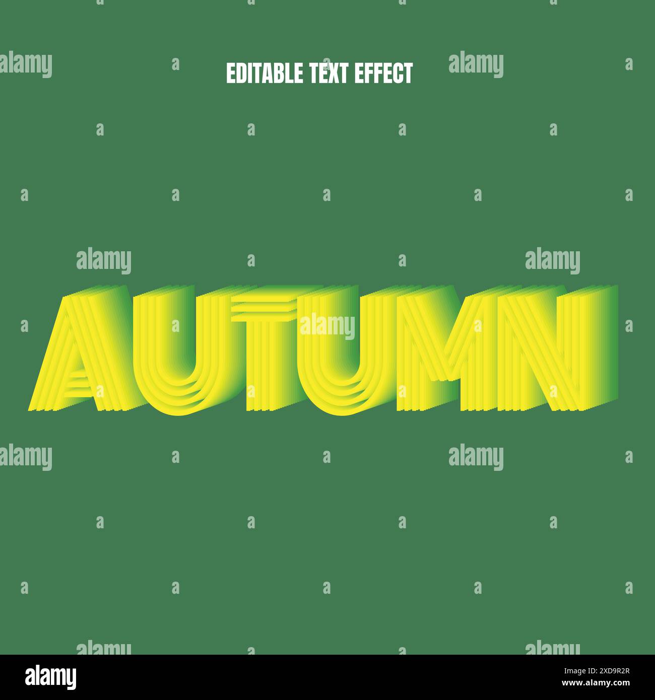 Editable vector text effect Stock Vector Image & Art - Alamy