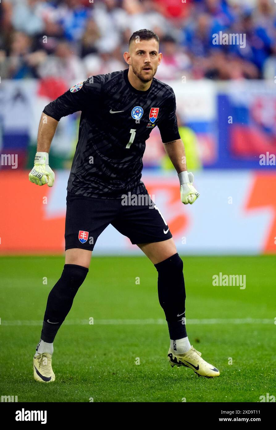 Slovakia goalkeeper Martin Dubravka during the UEFA Euro 2024 Group D ...