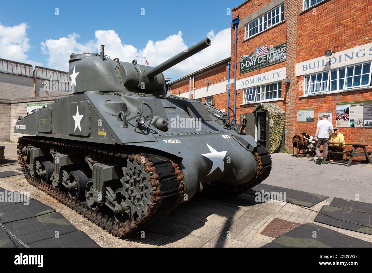 Castletown D-Day Centre, Portland, Dorset, UK, 2024 Stock Photo - Alamy