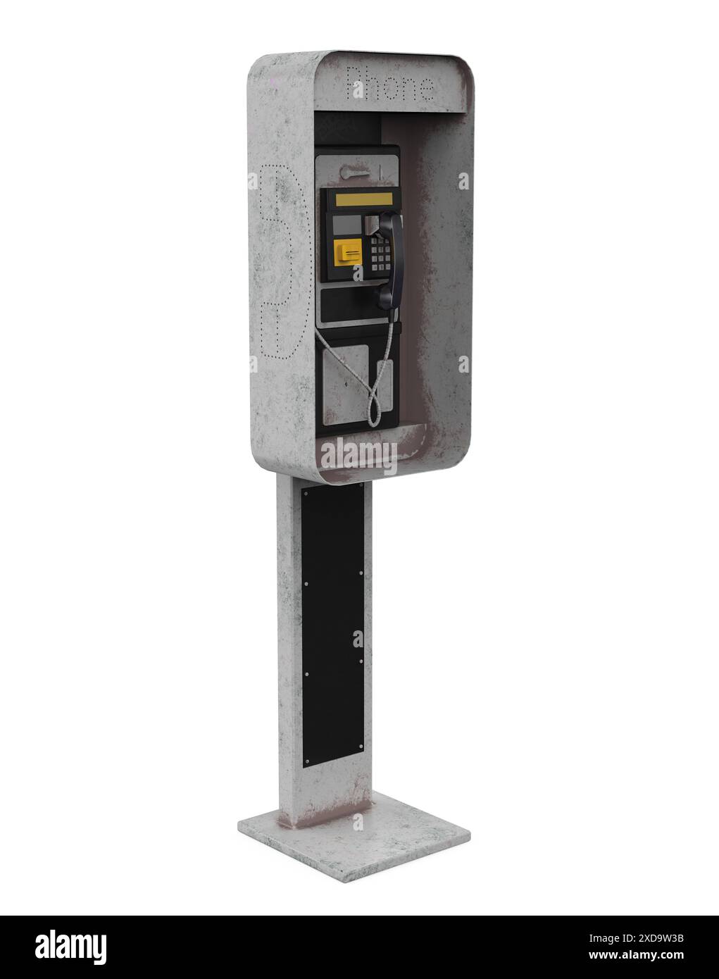 Old payphone booth hi-res stock photography and images - Alamy