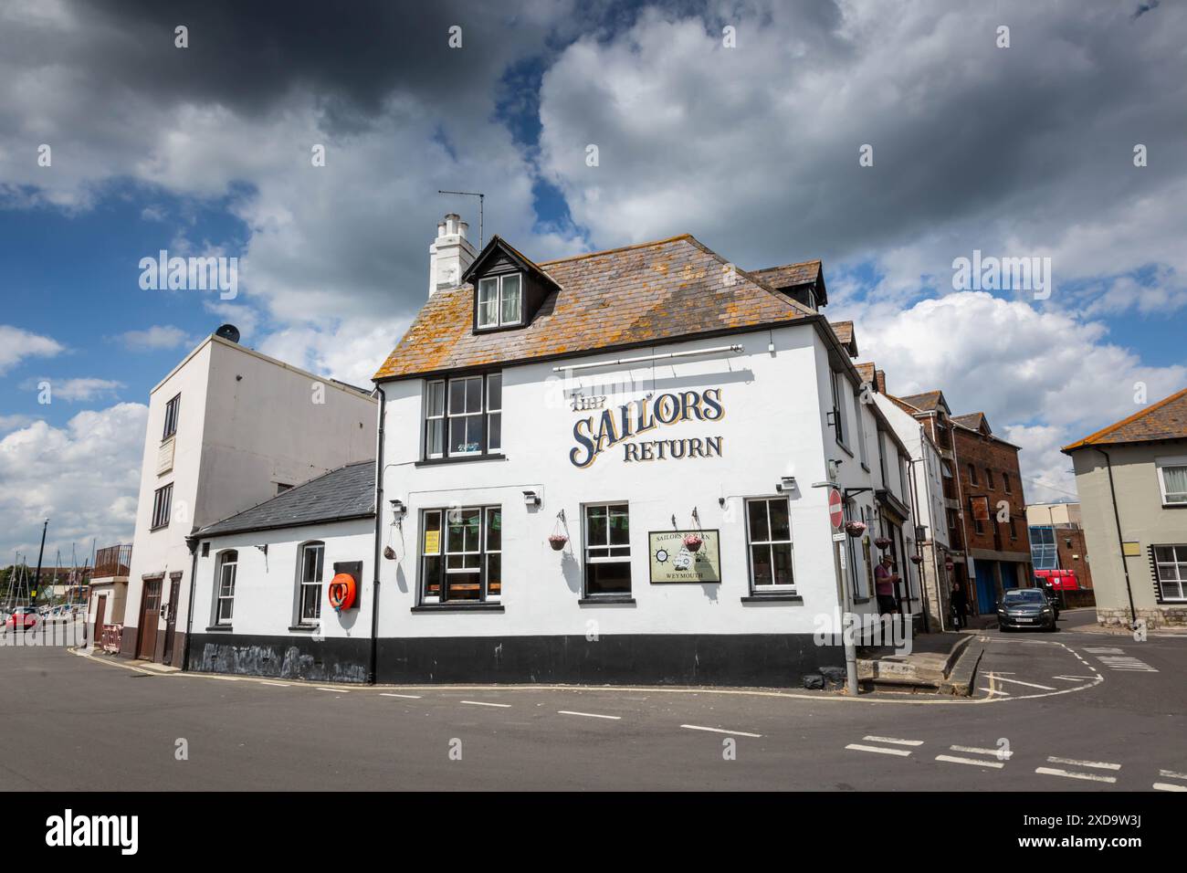 The Sailors Return pub, Weymouth, Dorset, UK 2024 Stock Photo - Alamy