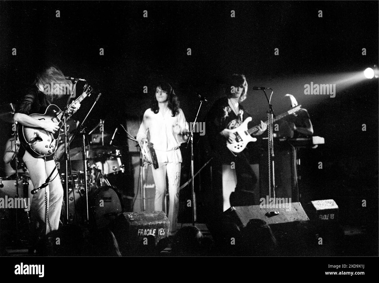Yes, live on stage. Rotterdam, Netherlands - 1972, (Photo Gijsbert ...