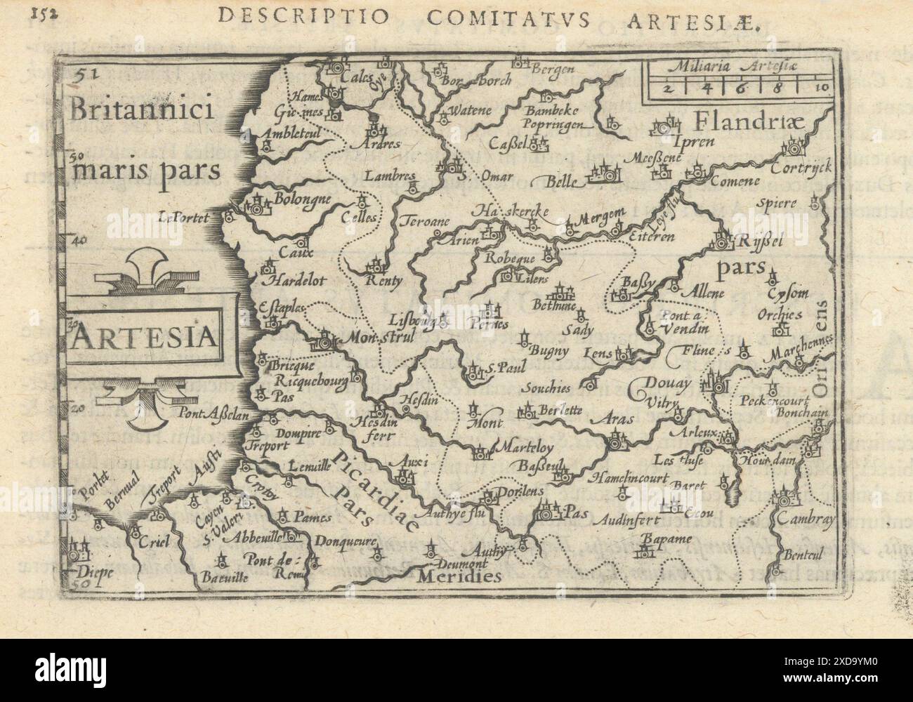 Artois map hi-res stock photography and images - Alamy