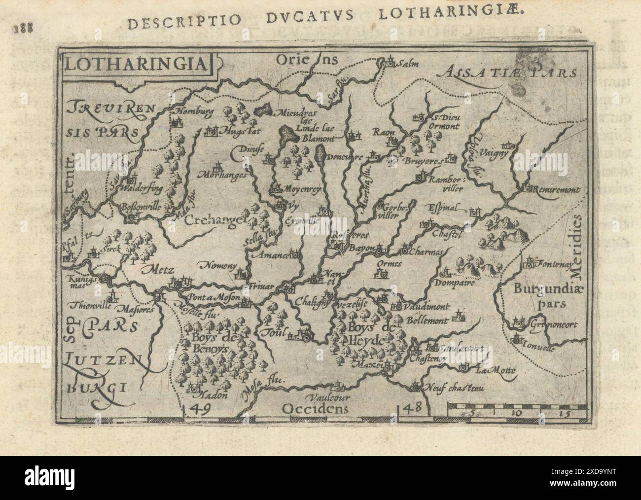 Map of lorraine hi-res stock photography and images - Alamy