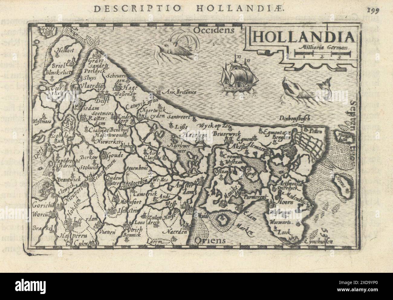 Holland map 17th century hi-res stock photography and images - Alamy