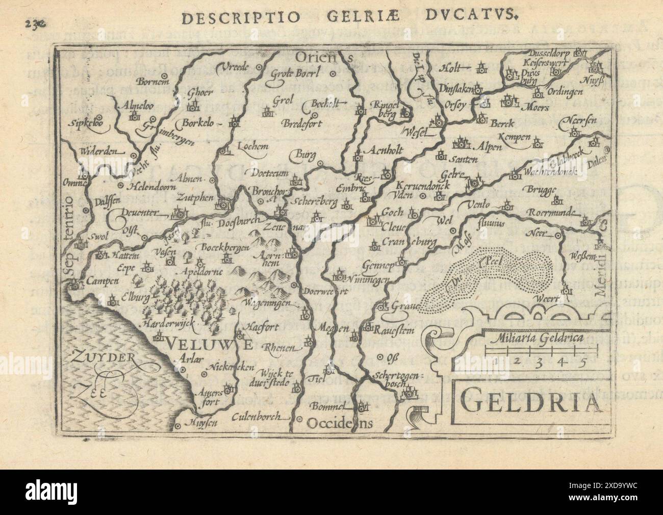 Geldria map hi-res stock photography and images - Alamy