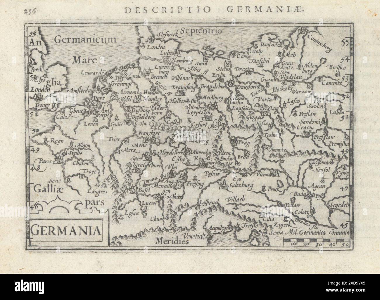 Map of europe 17th century hi-res stock photography and images - Alamy