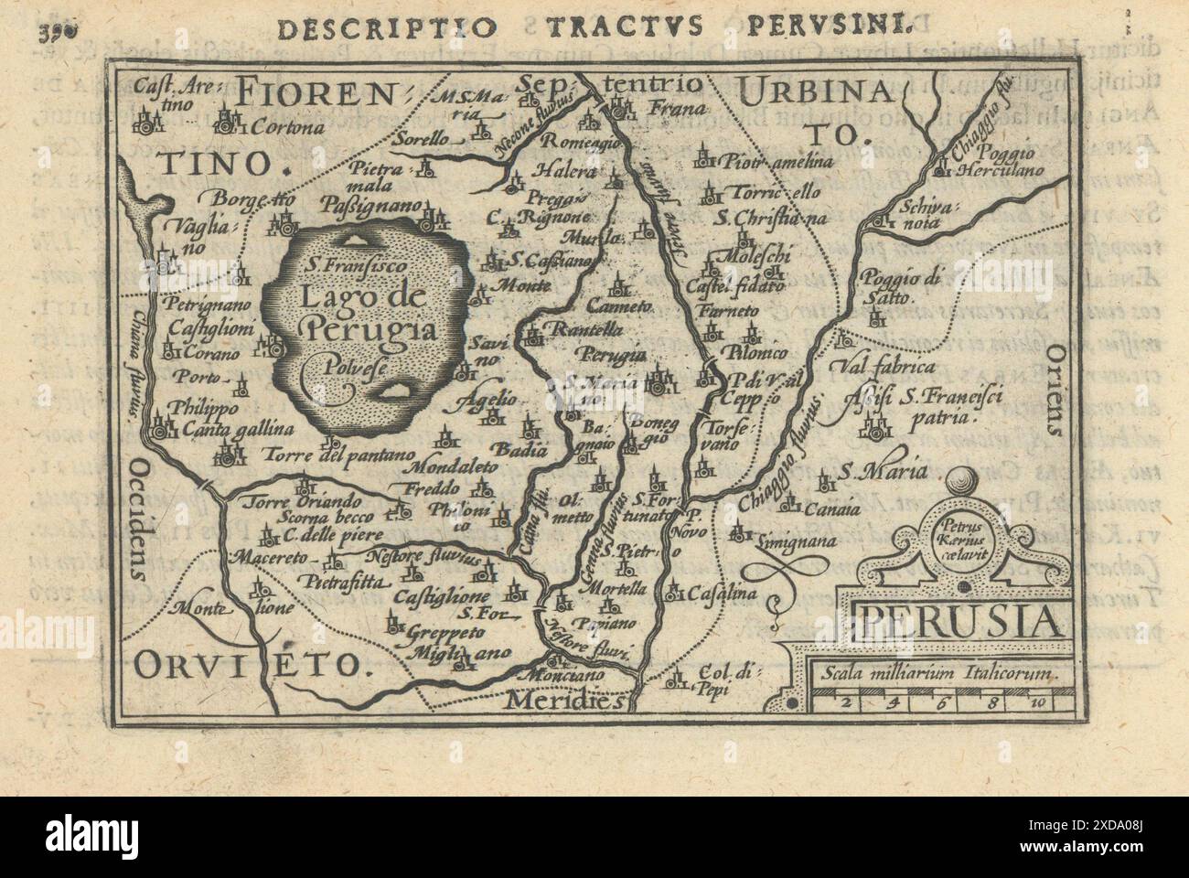 Parigini Perugia Map Map Of Perugia Hi Res Stock Photography And