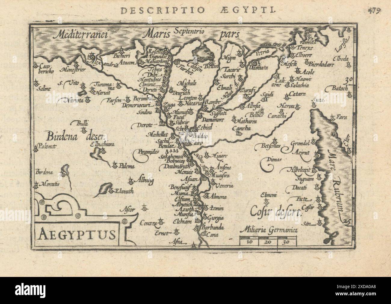 Map of the nile delta hi-res stock photography and images - Alamy