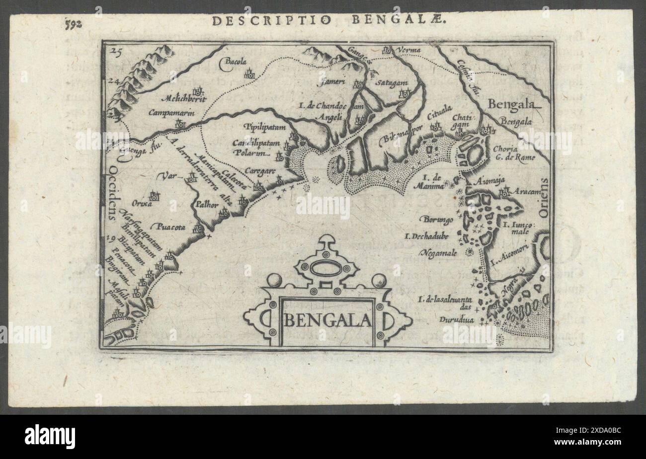 Bay of bengal map hi-res stock photography and images - Alamy