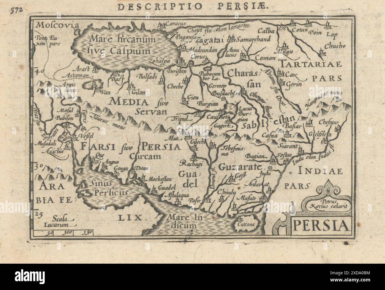 Old map of iran hi-res stock photography and images - Alamy