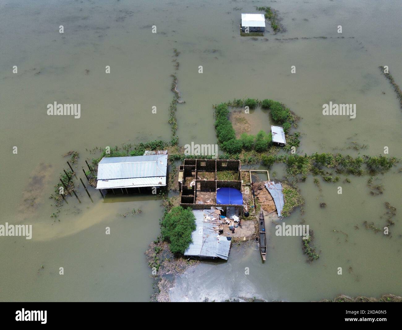 Bangladesh floods sylhet region hi-res stock photography and images - Alamy