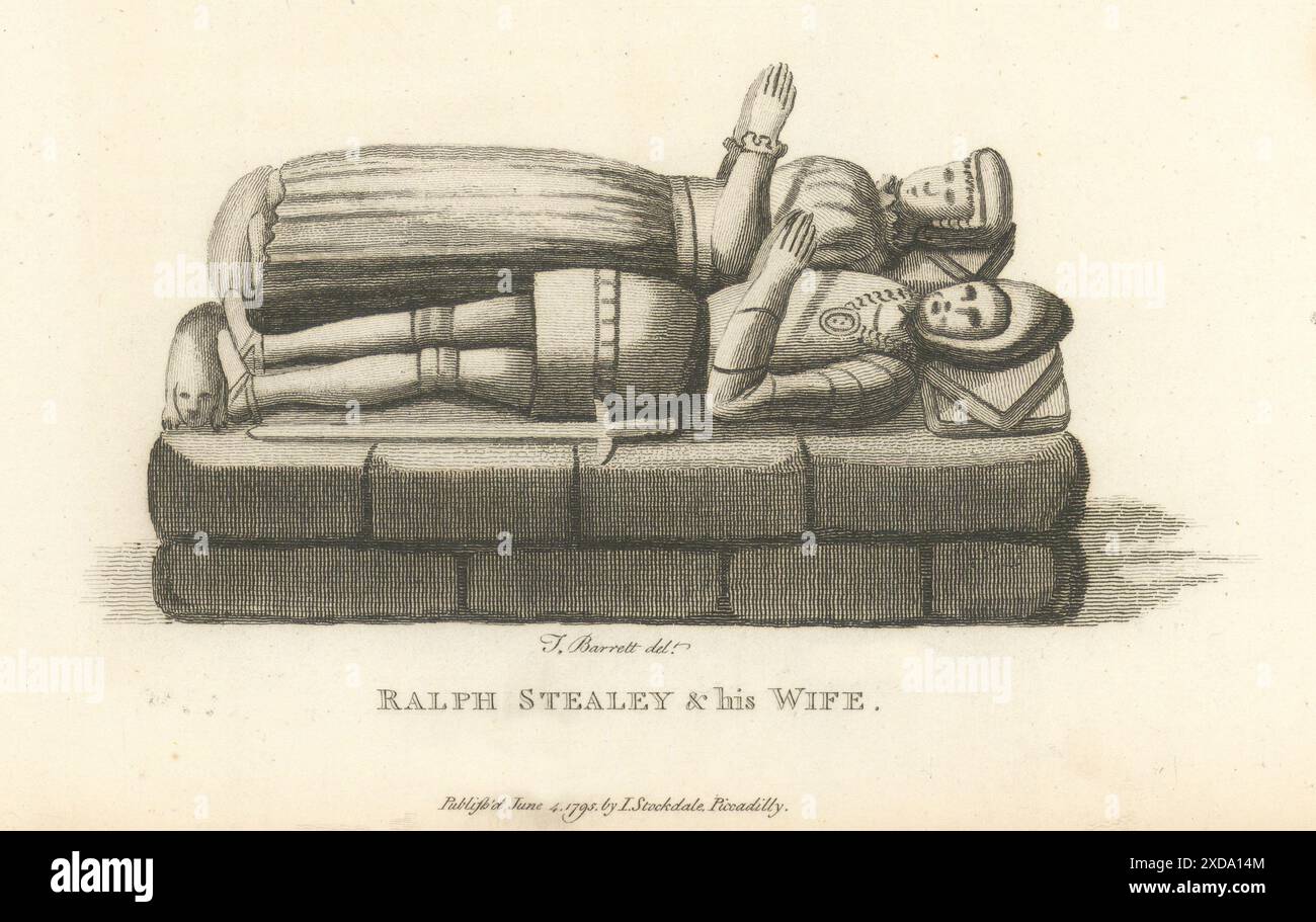 Sir Ralph Staley, lord of the Manor of Stalybridge. Mottram church ...