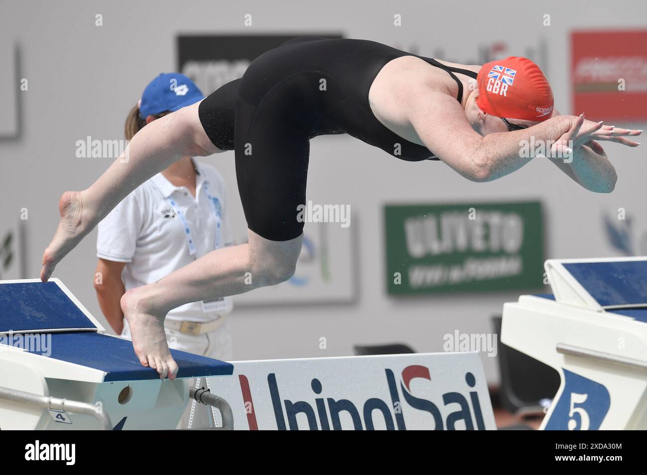 Roma, Italy. 21st June, 2024. Freya Anderson of Great Britain competes ...
