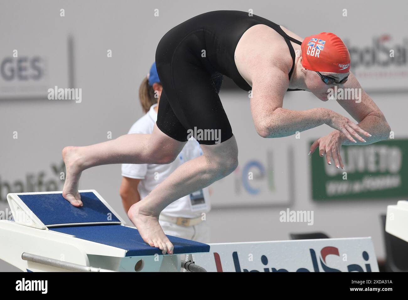 Roma, Italy. 21st June, 2024. Freya Anderson of Great Britain competes ...
