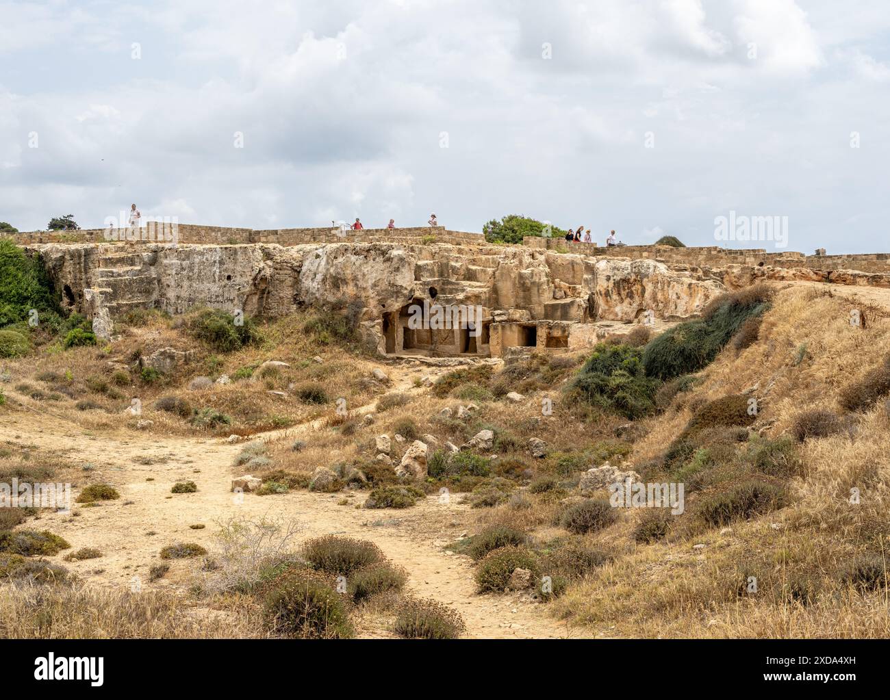 'Tombs of the Kings', necropolis, Paphos, Cyprus Stock Photo - Alamy