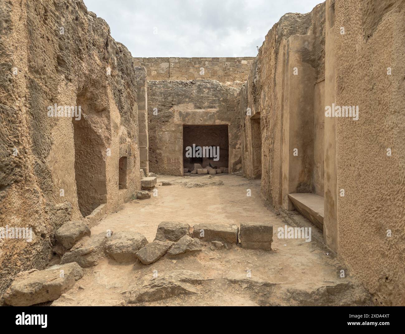 'Tombs of the Kings', necropolis, Paphos, Cyprus Stock Photo - Alamy
