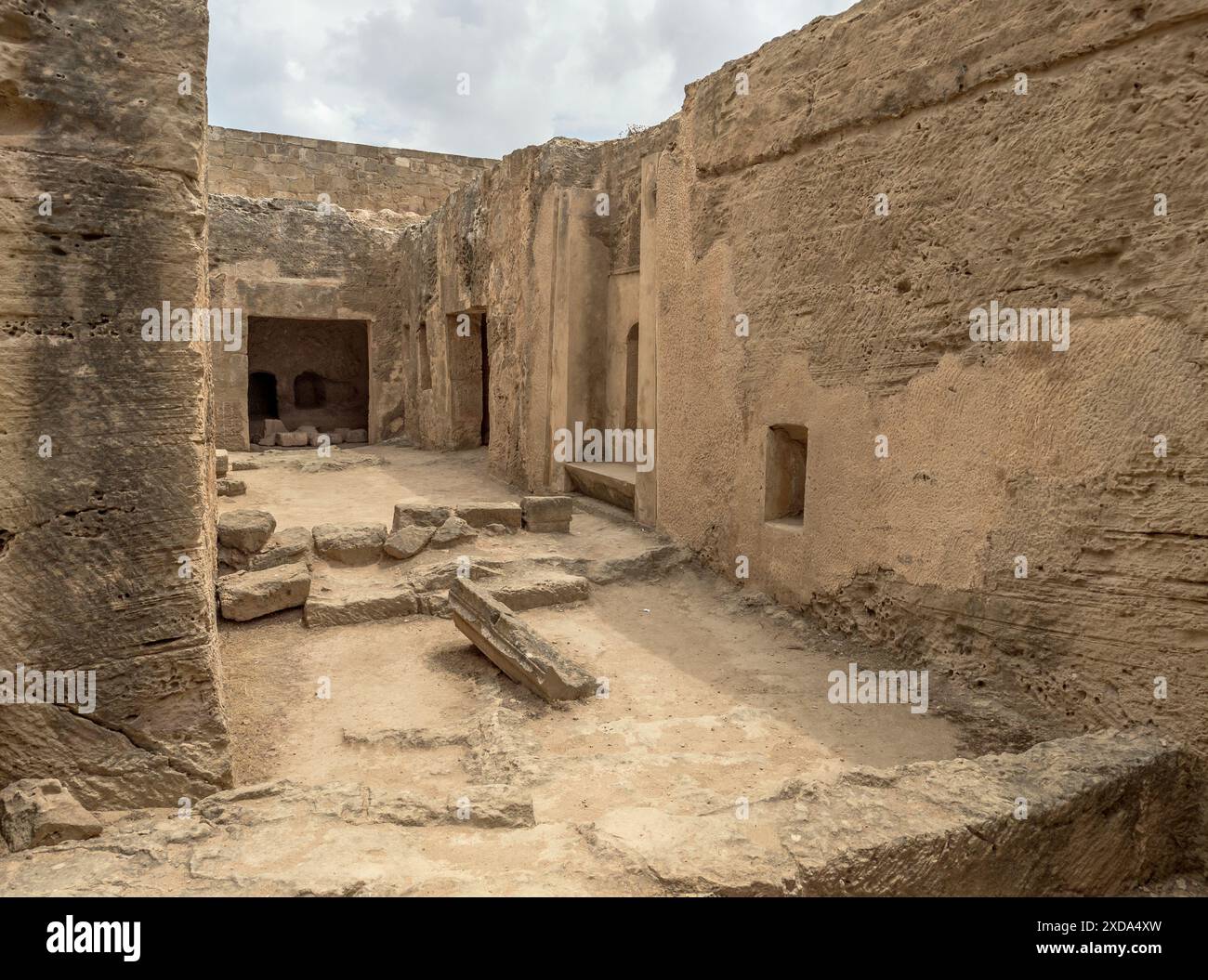 'Tombs of the Kings', necropolis, Paphos, Cyprus Stock Photo - Alamy