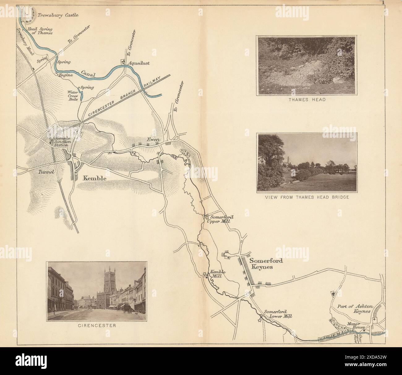 Somerford keynes thames hi-res stock photography and images - Alamy