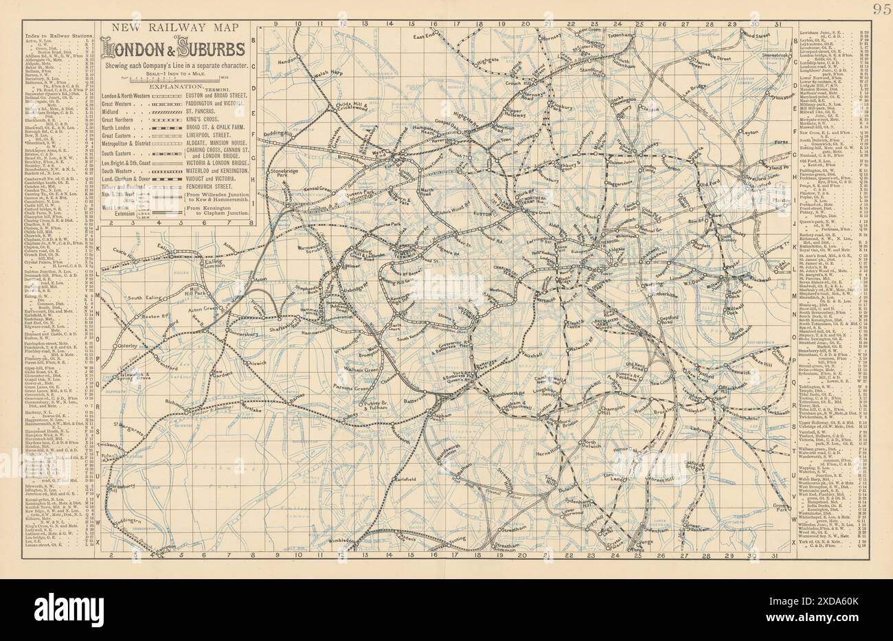 London tube map vintage hi-res stock photography and images - Alamy