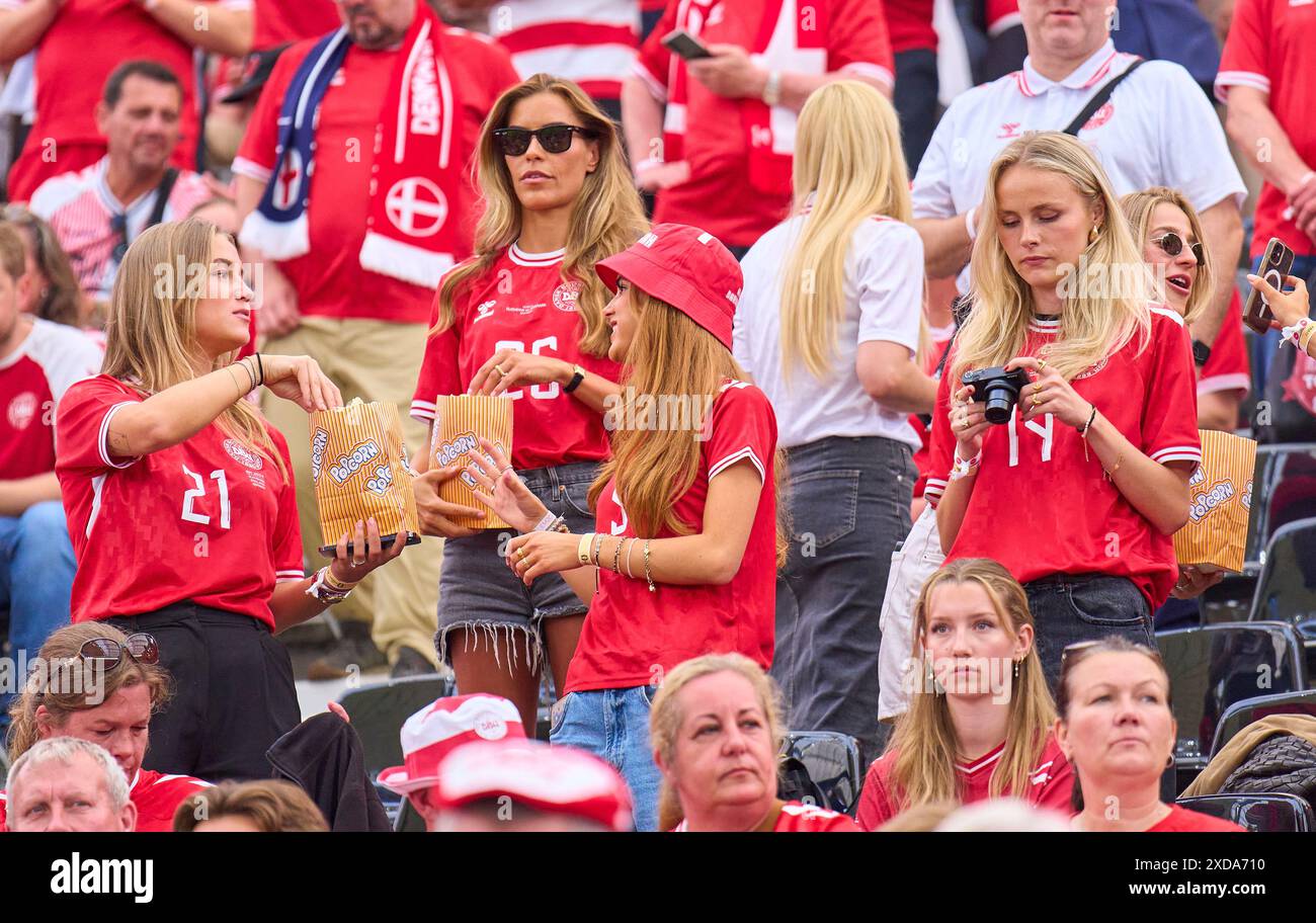 Frankfurt, Germany. June 21, 2024. Emilie Sofie Nissen, wife of Morten ...