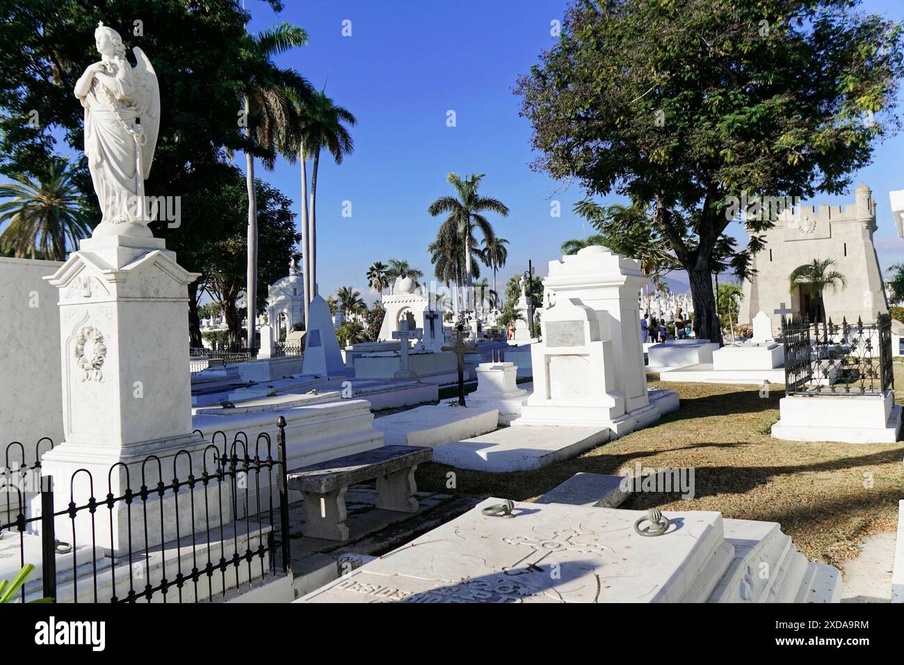 Cemetery Cementerio Santa Ifigenia, Santiago de Cuba, Cuba, Central ...