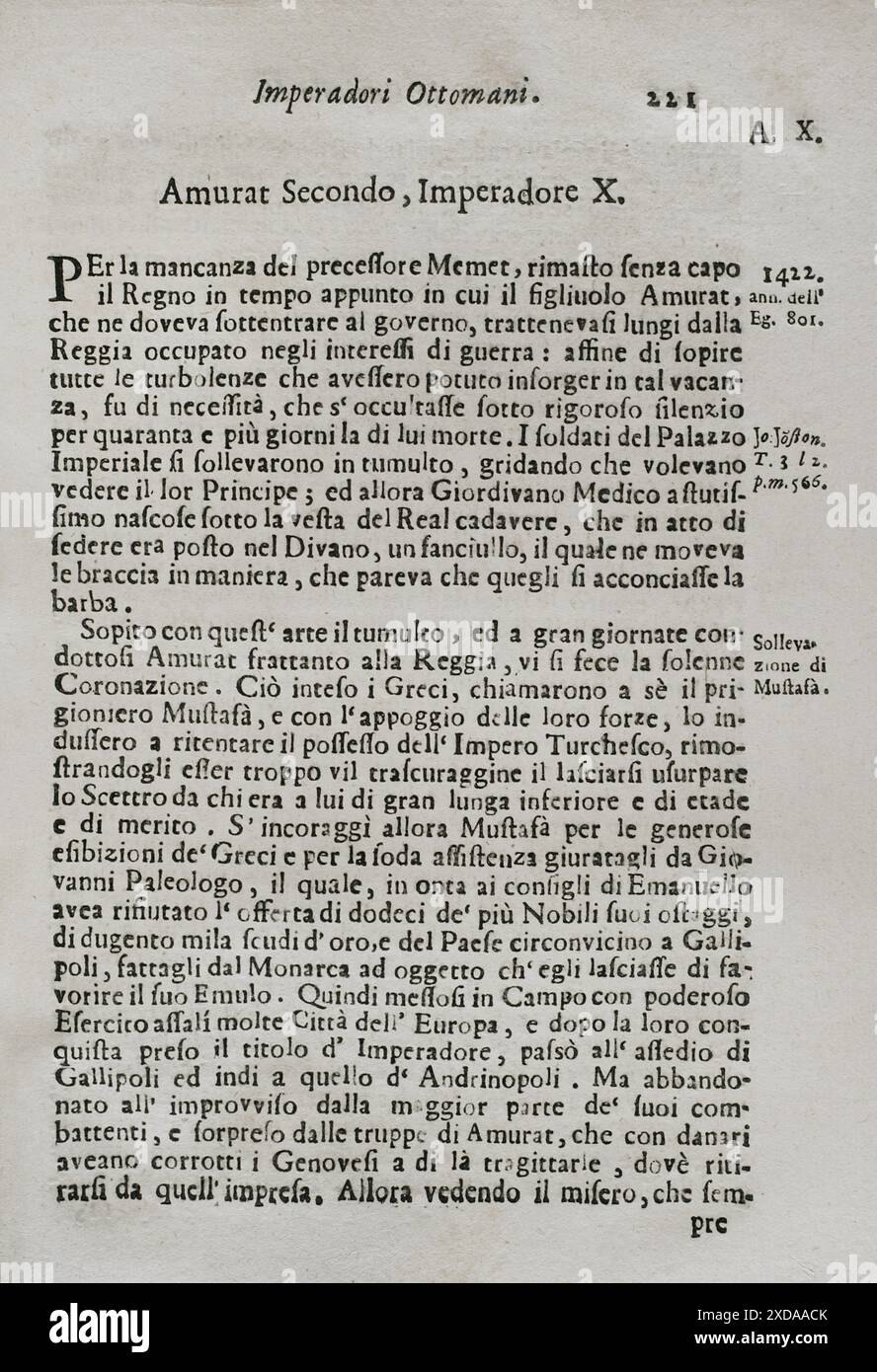 "Mappamondo Istorico". Volume VI. Part I. Second chapter. Ottoman ...