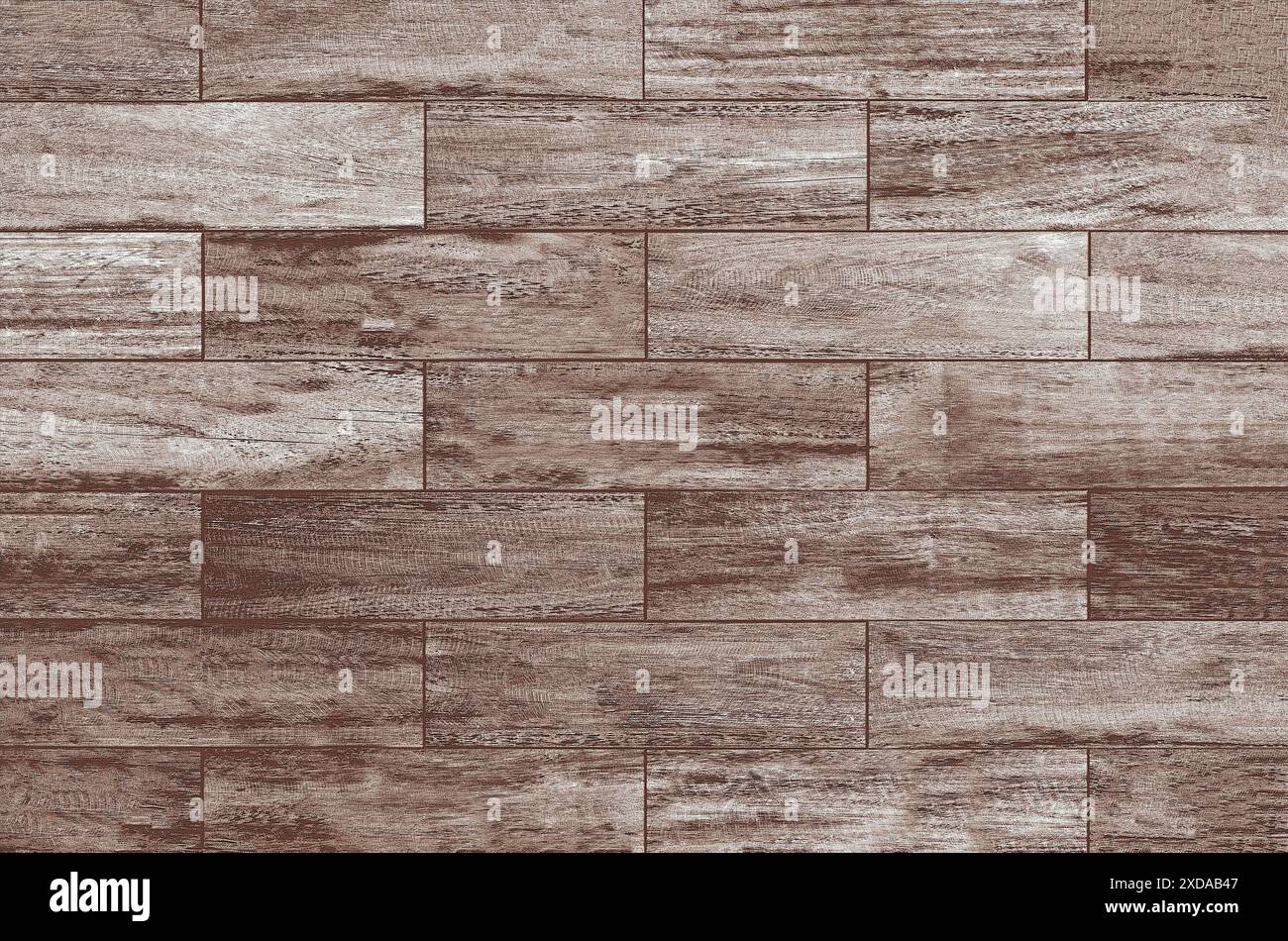 Wooden floor with textured brown planks arranged in a seamless pattern ...