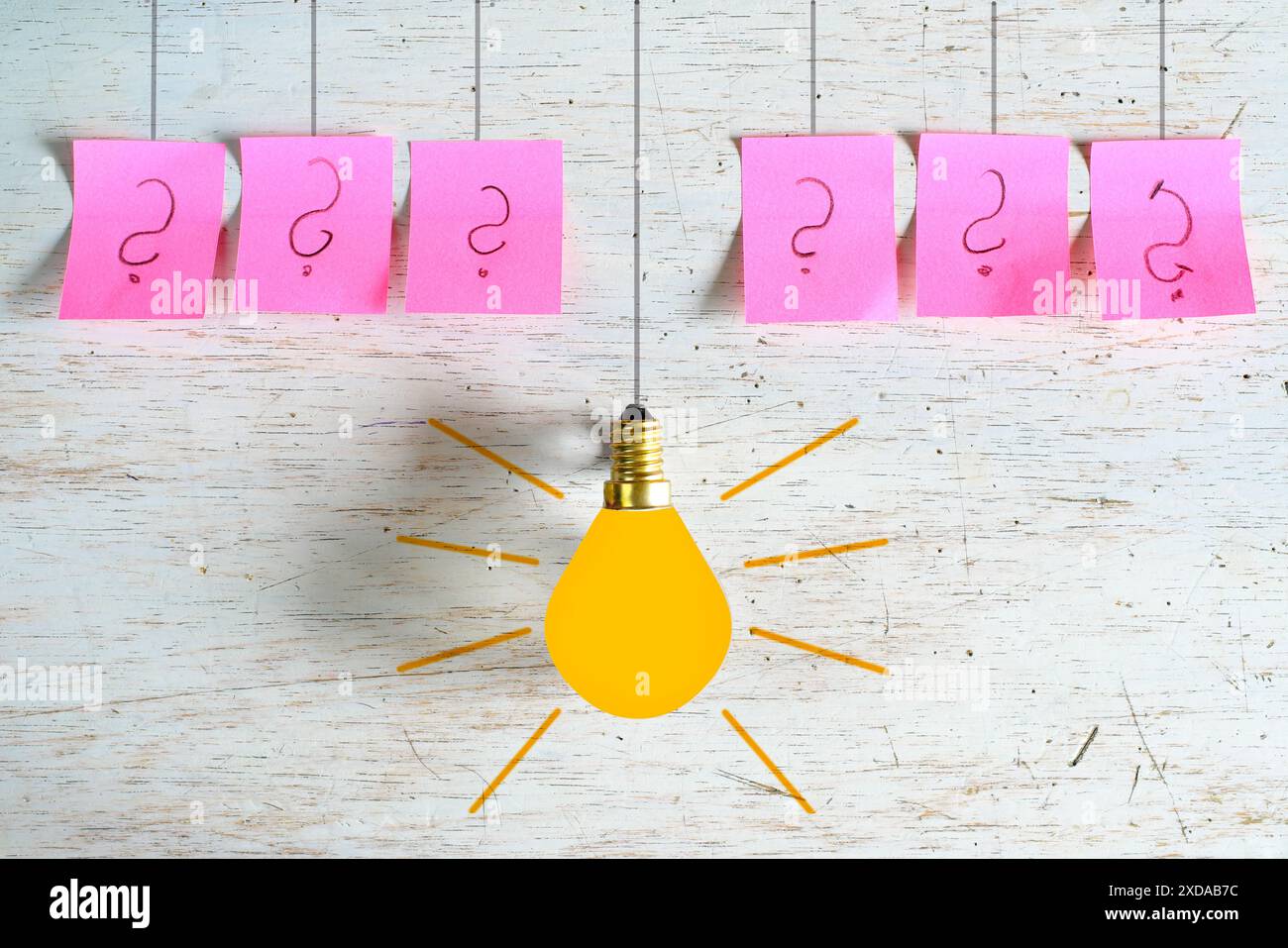 innovation concept with question marks and light bulb,innovation,idea,creativity,business and ...