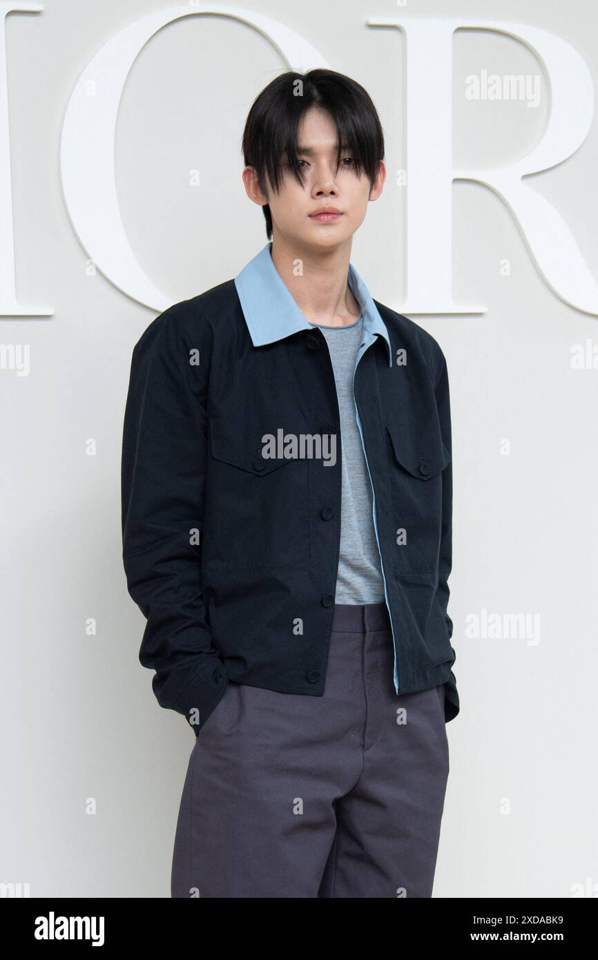 Paris, France. 21st June, 2024. Yeonjun attending the Dior Homme ...