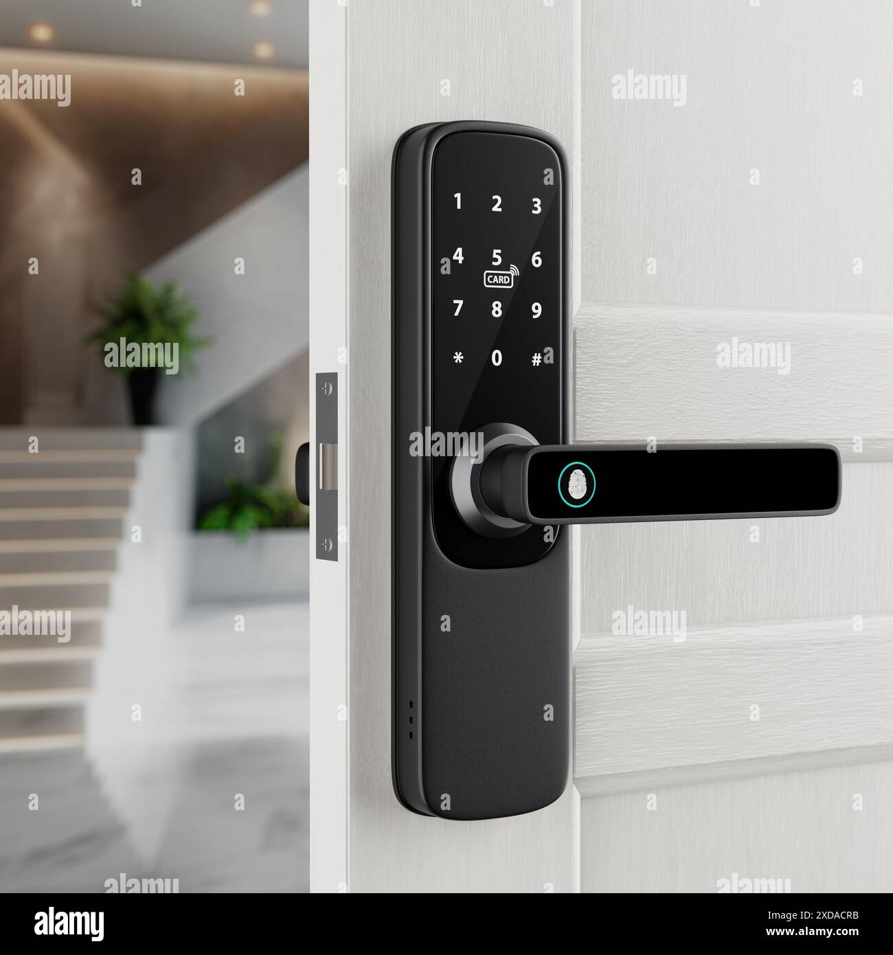 Inteligente Biometric Smart Door Lock with Digital Keypad extreme ...
