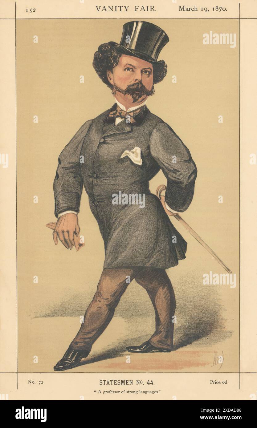 VANITY FAIR SPY CARTOON Sir Robert Peel 'A professor of strong ...