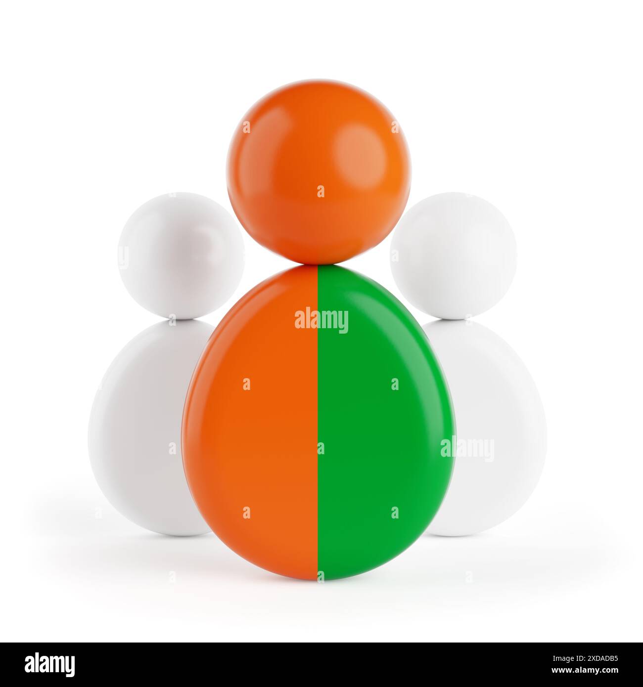 Corporate team icon on Cut Out Stock Images & Pictures - Alamy