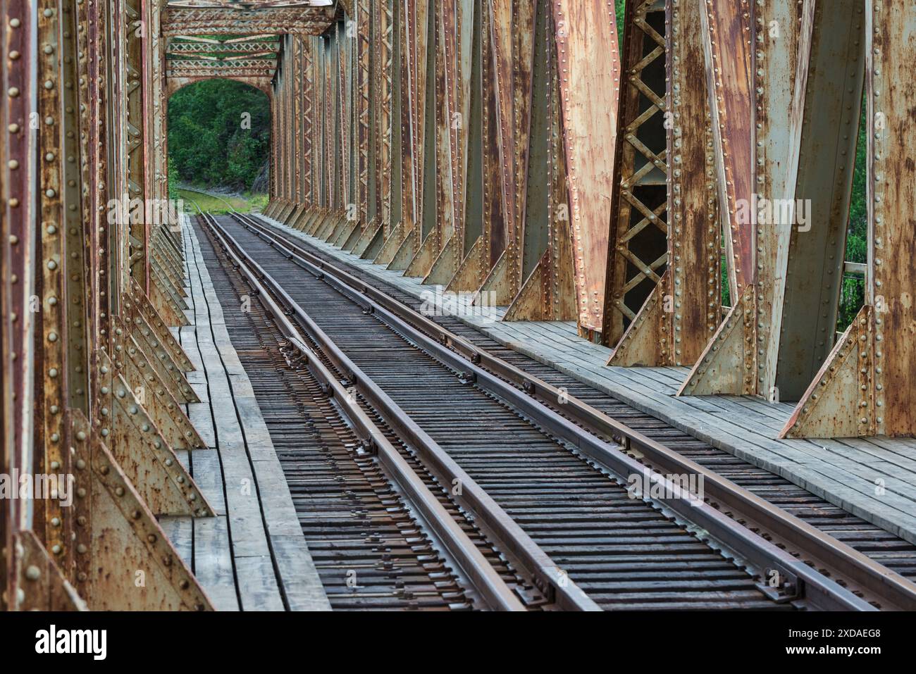 Two sets train tracks hi-res stock photography and images - Alamy
