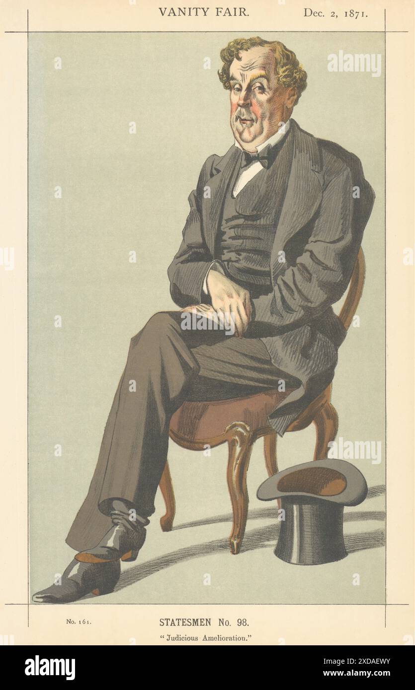 VANITY FAIR SPY CARTOON Alexander Baillie-Cochrane 'Judicious ...
