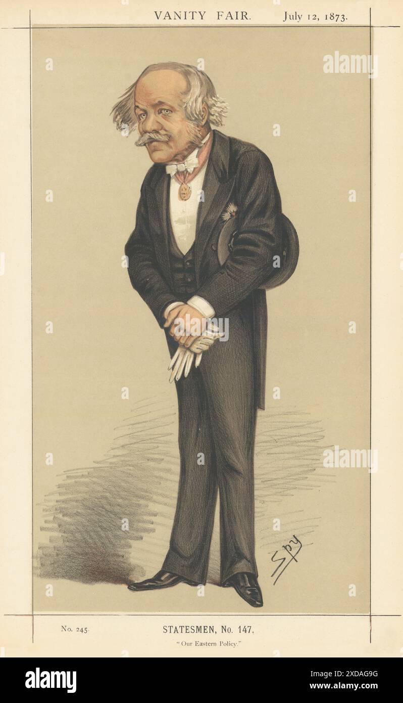 VANITY FAIR SPY CARTOON Sir Henry Creswicke Rawlinson 'Our Eastern ...
